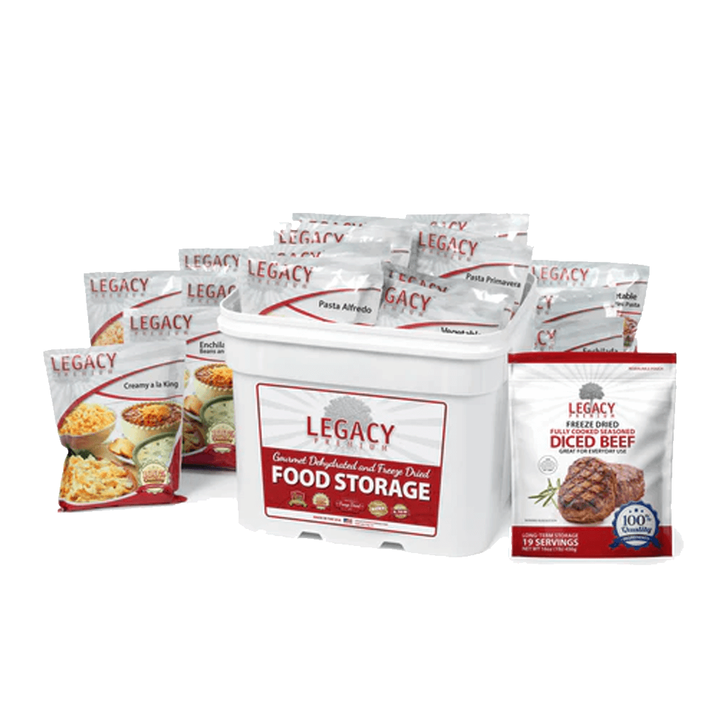 79 Serving Freeze Dried Beef And Entree Combo Bucket Survival Ready 79 Serving Freeze Dried Beef And Entree Combo Bucket Survival Ready